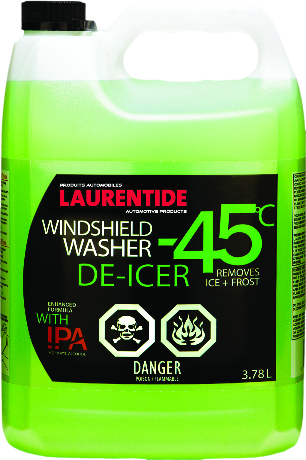 Laurentide Windshield Washer and De-icer -45°C - Recochem