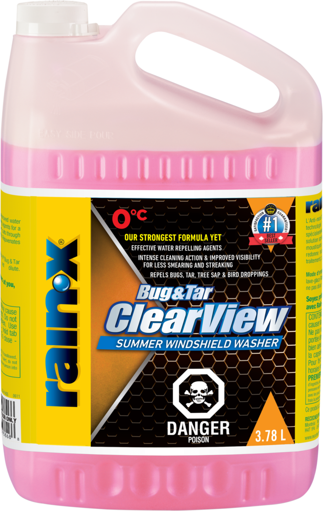 Limpiaparabrisas Rain-X® ClearView Bug & Tar, 0 ° C - Recochem